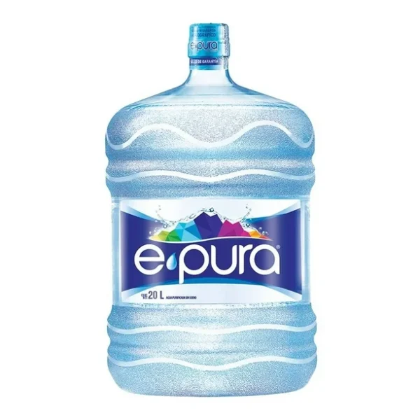 Agua Epura 20 Litros Incluye Garrafon