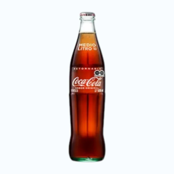 Coca-Cola en Botella de Vidrio 500 ml